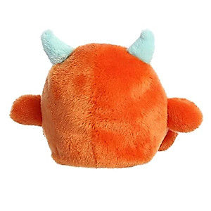 Aurora® Adorable Palm Pals™ Oggy Monster™ Stuffed Animal - Pocket-Sized Play - Collectable Fun - Orange 5 Inches