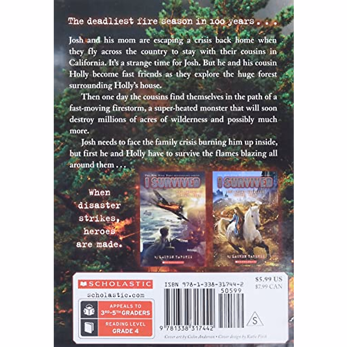 I Survived the California Wildfires, 2018 (I Survived 20): Volume 20 (I Survived)