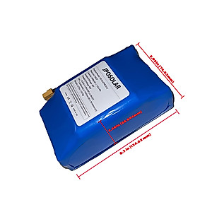 JPOSolar 36V 4.4AH Lithium Li-ion Battery Replacement with XT60 Plug and 6 Months Warranty by Factory. Made in USA. PLEASE WATCH The VIDEO for MORE PRODUCT INFORMATION.