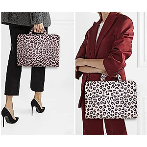 ECEIRO Leather Portfolio Ring Binder - Three Ring Binder Organizer Zippered Padfolio Folder Portfolio Organizer with Hidden Handle Cute Office Leather Binder - Gifts Supplies for Women