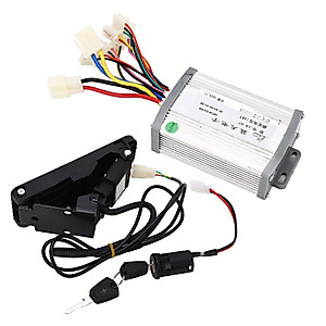 SPYMINNPOO 48V 1000w Brushed Motor Controller with Foot Throttle Pedal, High Power Controller Kit Compatible with Electric Electric Scooters Tricycles