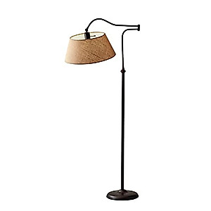 Adesso 3349-26 Rodeo Floor Lamp, 61 in., 150 W Incandescent/equiv. CFL, Antique Bronze, 1 Floor Lamp
