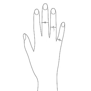 Bling Jewelry Minimalist Delicate Sun Moon Star Knuckle Thin 1MM Band Stackable Celestial Midi Three Ring Set For Women Teen .925 Sterling Silver