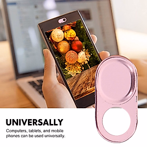 ibasenice 3pcs Privacy Cover Tablet Computer Covers Webcam Covers Tablet Web Covers Phone Privacy Protective Patches Laptop Slide Webcam Lens Covers
