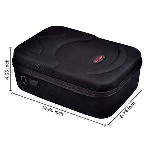 Hard Travel Case for Oculus Quest VR Gaming Headset and Controllers Accessories Waterproof Shockproof Carring case black