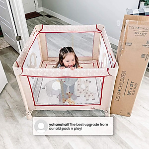 Delta Children 36" x 36" Play Yard, Little Dreams