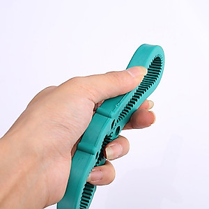 GARASANI 3 in 1 Kitchen Tool Silicone Easy Arthritis Jar Opener Convenience multi-function Jars/Bottles Wine Opener Kitchen Tool (Green)