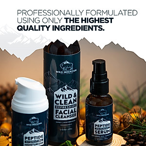 Mens Facial Care Kit - Mens Skin Care Kit - Face Care for Men - Men’s Skincare Set - Face Skin Care for Men - Mens Face Care Kit - Facial Kit for Men - Serum, Cleanser & Moisturizer Set