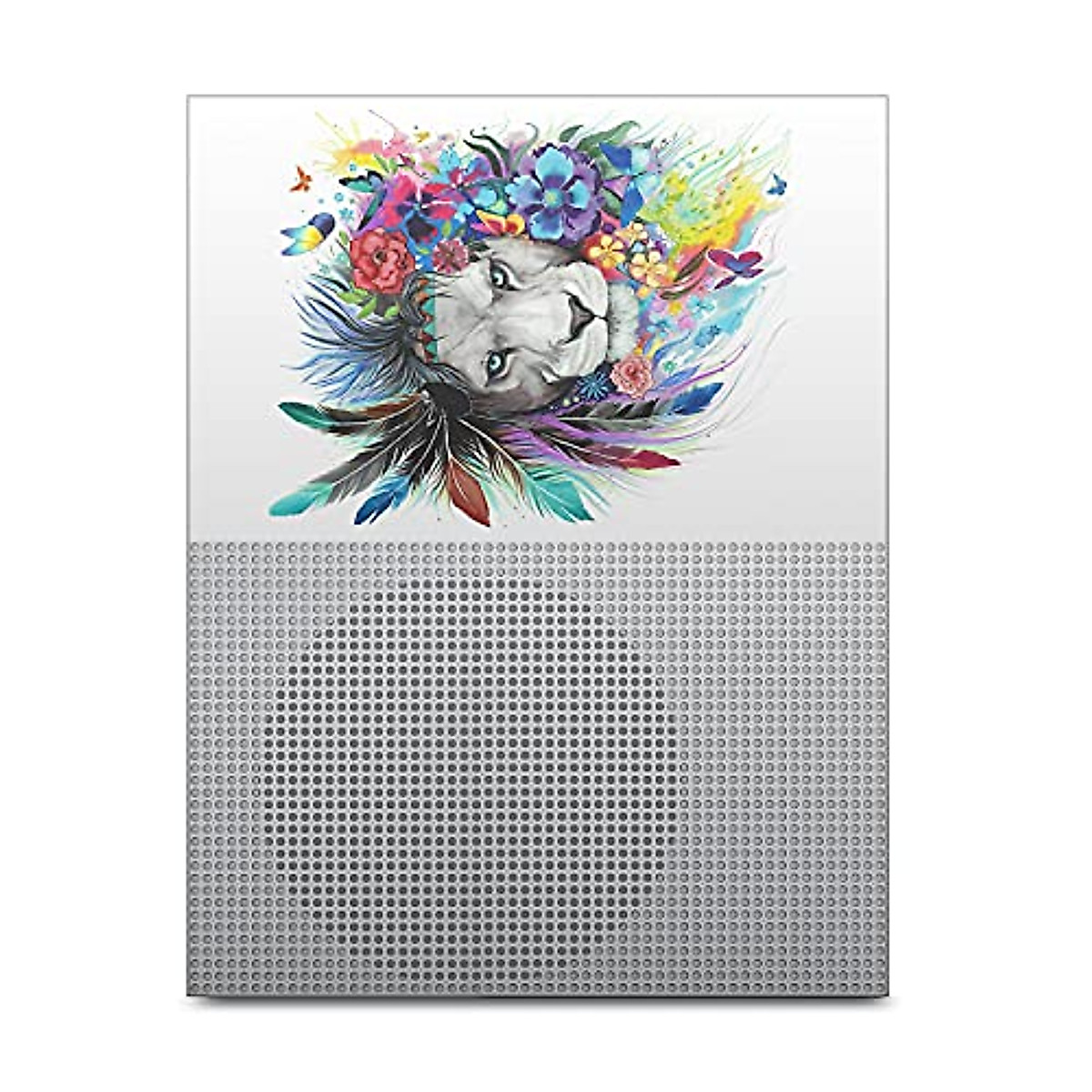 Head Case Designs Officially Licensed Pixie Cold King Of The Lions Art Mix Vinyl Sticker Gaming Skin Decal Cover Compatible With Xbox One S Console and Controller Bundle