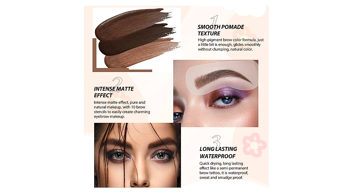 Perfect Waterproof Eyebrows - Eyebrow Stamp Kit