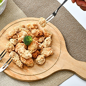 10pcs stainless steel 304 forks,Fruit, dessert, party use. Multi-purpose small stainless steel fork, exquisite life indispensable companion