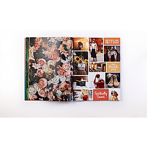 Free Period Press Vision Board Book, 700+ Words & Images in All Categories, for Visualizing Your Life Goals & Dreams, Playful, Stylish and Diverse Pictures for Collage Making & Scrapbooking