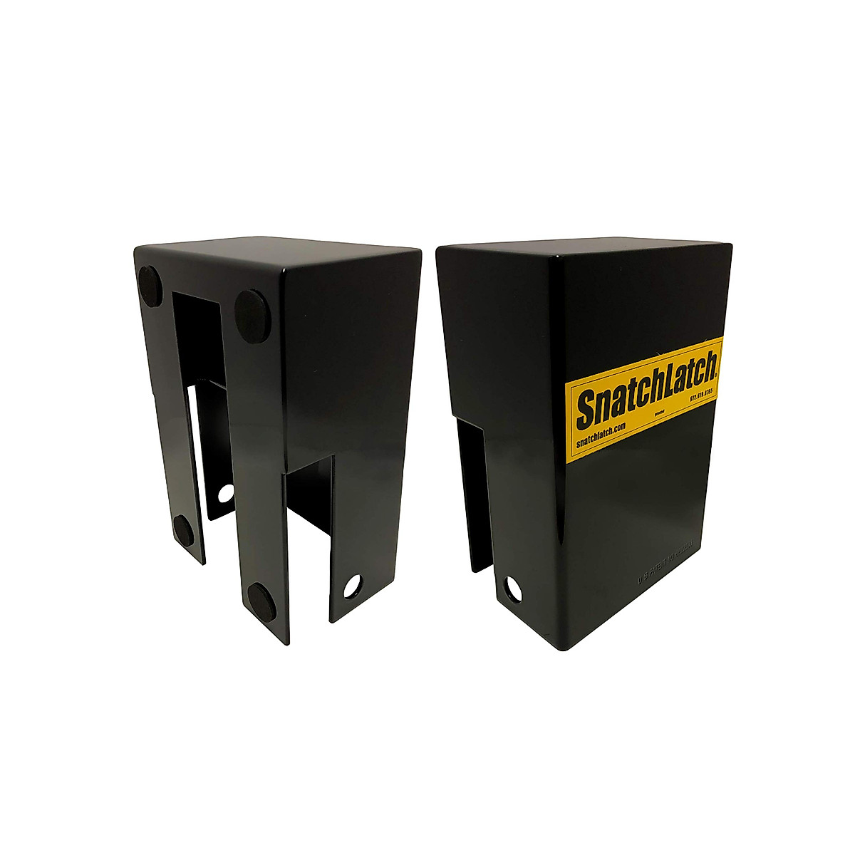 SnatchLatch — Door Lock for Heavy Duty Trailer — Anti Theft Device — for use with CAM BAR Style Latch ONLY — Utility Trailers, Locks for Trailers