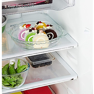 Kuber Industries 6 Pieces PVC Refrigerator/Fridge Multipurpose Drawer Mat Set(White)-CTKTC32293