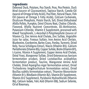 Blue Buffalo Basics Skin & Stomach Care, Grain Free Natural Adult Dry Dog Food, Duck & Potato 22-lb