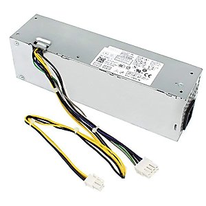 NT1XP YH9D7 255W L255AS-00 PS-3261-2DF Replacement Power Supply for Dell Optiplex 3020 7020 9020 Precision T1700 Small Form Factor (SFF) Systems R7PPW 3XRJ0 V9MVK FP16X H255ES-00 D255AS-00