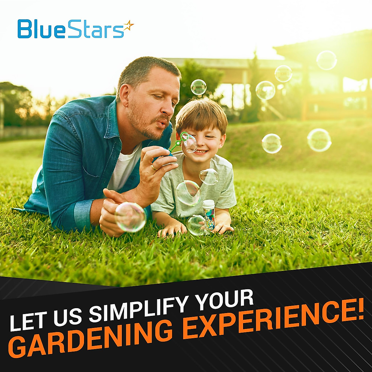 BlueStars 530057869 Air Filter - For Poulan P3818AV P4018AV 4218A 4218AVX PP3516AVX PP4218AV PP4218AVHD PP4218AVL Poulan Pro 42cc Chainsaw Parts with Fuel Filter, Fuel Line, Spark Plug & Primer Bulb