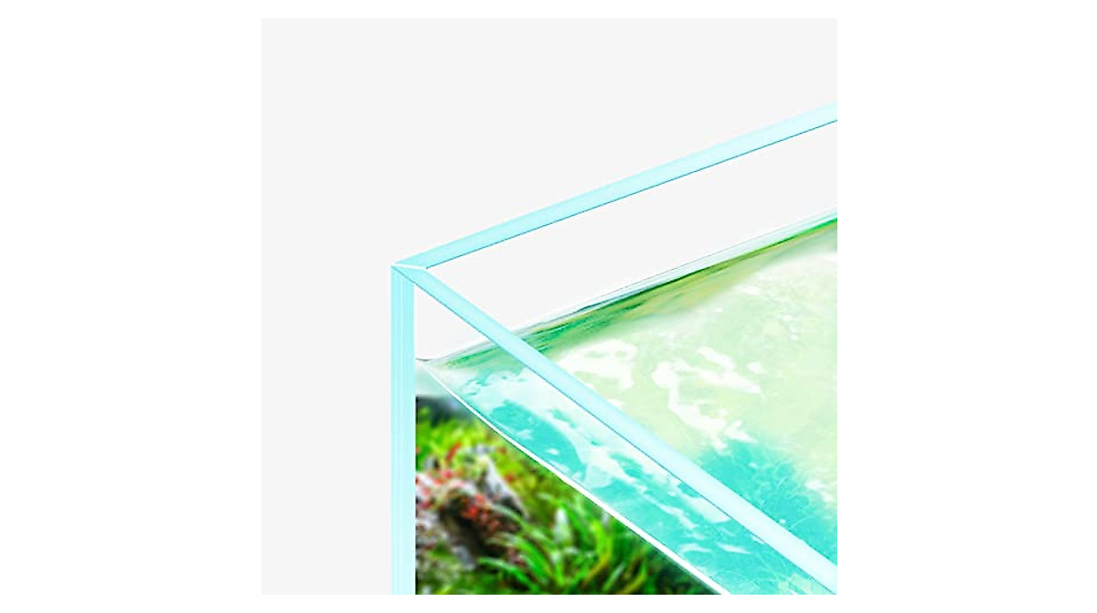 Fzone 7 Gal Rimless Aquarium - Ultra-Clear Glass