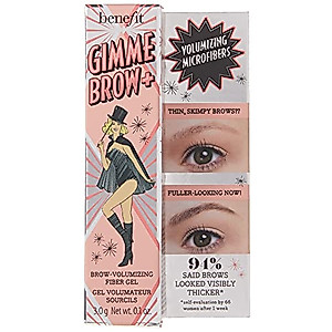 Benefit Gimme Brow Volumizing Fiber Gel # 4 Medium Dark Warm, 0.1 Oz