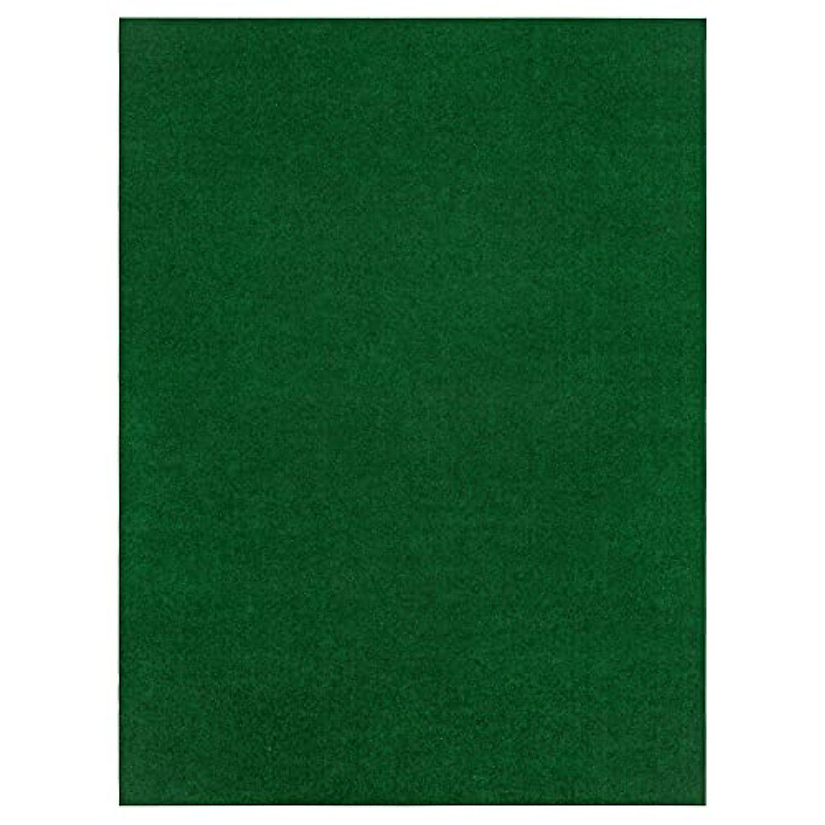 Mohawk Home Dilour Needlepunch Casual Solid Emerald Green 6' x 8' Area Rug