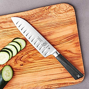 Mercer Culinary Züm Forged Santoku Knife, 7 Inch