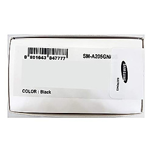 Samsung Galaxy A20 (SM-A205GN/DS) 6.4 inchs with 3GB RAM / 32GB Storage, (GSM ONLY, NO CDMA) Factory Unlocked International Version No-Warranty Cell Phone (Black)