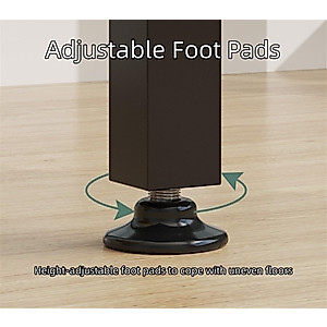 ROPSHTSF Shelves, Bathroom Tiers, Floor Storage, Gap Storage, Washing Machine Rack, 3-Tier Laundry Room Shelf Over The Washing Machin, Storage Rack(White)