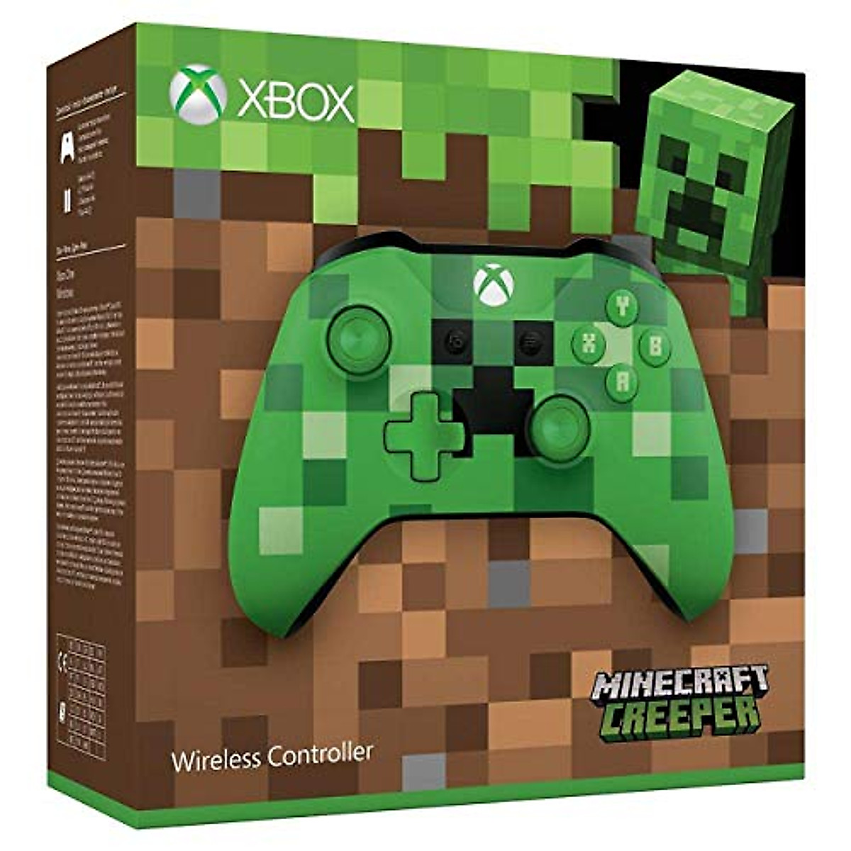 Xbox Wireless Controller/ PC Computer - Minecraft Creeper Green Special Limited Edition