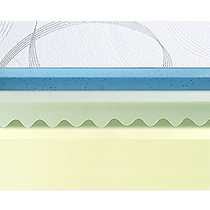 Sleeplace SVC09FM04Q mattresses, 9 Inch, White