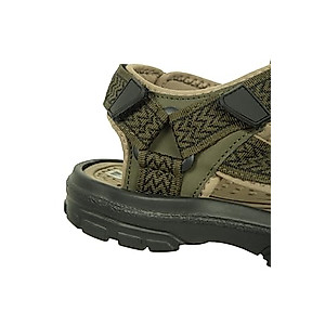 Mountain Warehouse Crete Mens Sandals - Soft, Walking, Summer Khaki 12 M US Men