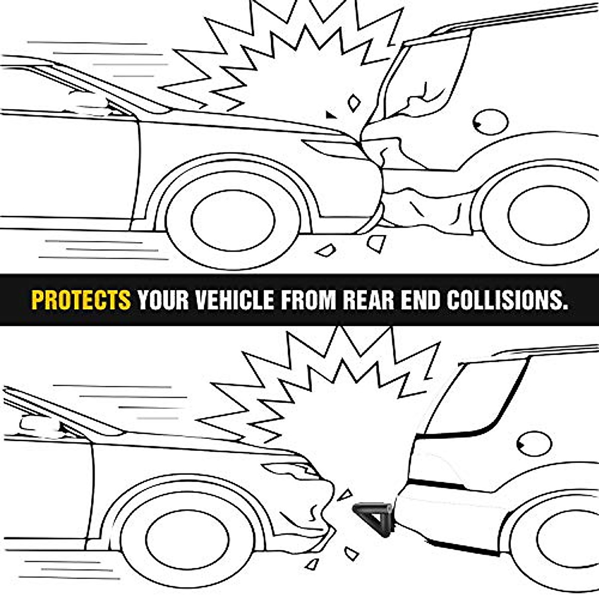 Nilight Hitch Step with 2" Hitch Receiver Rear Bumper Guard Protector Compatible with Car Truck Vehicles Upgraded Textured Black Hitch Step Bar with Hitch Lock & U-Bolts Stabilize,2 Years Warranty