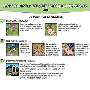 Tomcat Mole Killer Grubs, 8 Pack