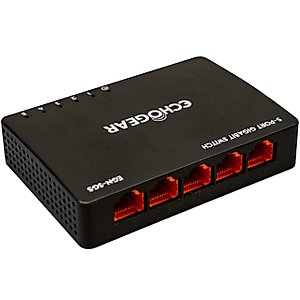 Echogear 5 Port Gigabit Ethernet Switch - Plug & Play Unmanaged Switch with Auto-Negotiation, Full Duplex Control, & Auto MDI/MDI-X - Expand Your Network with 5 10/100/1000 Ethernet Ports