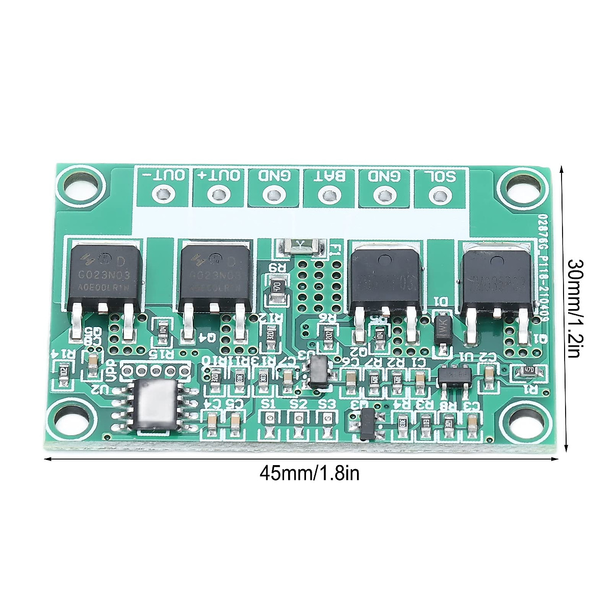 Hyuduo Solar Lamp Controller,10A 3.7V/7.4V/11.1V Solar Light Circuit Board Warning Flashing Adjustable Solar Lamp Controller Module Accessories 3.2V-18V,for Home Courtyard Garage Fence Deck,LED chip