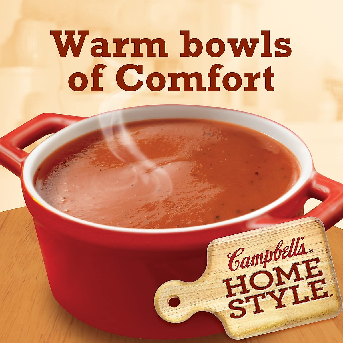 Campbell's Homestyle Soup, Harvest Tomato Soup, 18.7 Oz Can