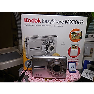 Kodak EasyShare MX1063 10.3MP 3X Optical/5x Digital Zoom HD Camera (Silver)
