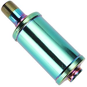 GREHUA Upgrade Exhaust Muffler Silencer for Non Hemi Predator 212cc 196cc GX160 420cc GX390 CT200U BT200X KT196 Baja Massimo MB200 98cc CT100U CC100X Mini Bike Go Kart Parts with Heat Shield Wrap Roll