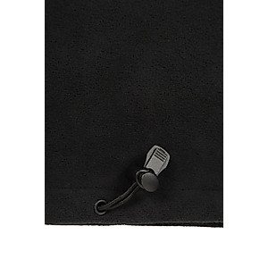 Mountain Warehouse Windproof Neck Gaiter - Warm Winter Neck Warmer Black