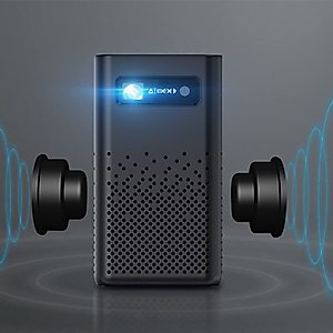N/A P20 Mini Portable Pico Smart Screenless Tv Led Dlp Projector 4k 1080p for Mobile Phone Smartphone