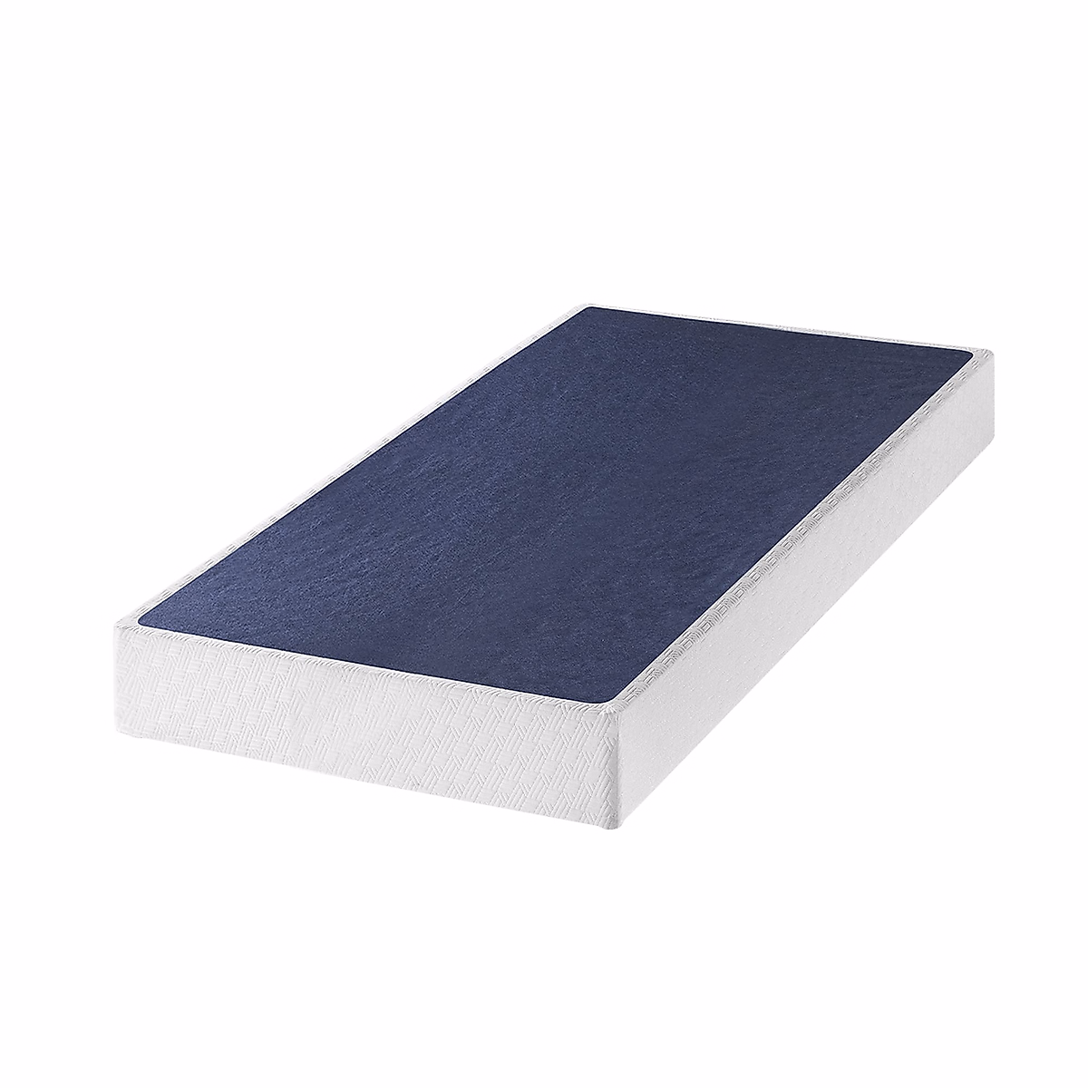 Best Price Mattress 7.5 Inch Metal Box Spring-Mattress Support with Wood Slats, Twin