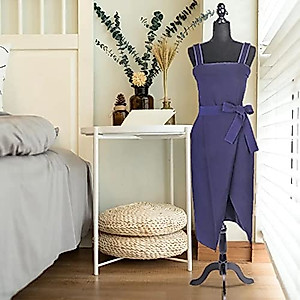 Female Dress Form Mannequin Body Display Adjustable Mannequin Stand Realistic Mannequin Torso with Tripod Base Stand for Clothing Dress