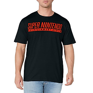 Super Nintendo Entertainment System Classic Logo T-Shirt