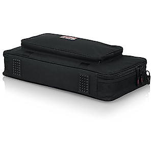 Gator Cases Gig Bag for Micro Controllers, Keyboards, and Multi-Effects Pedals; 23" x 12.125" x 3" (GK-2110)