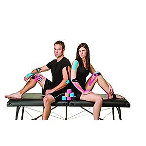 MUELLER Sports Medicine Kinesiology Tape Pre-Cut Strips, Beige, 20 Strips (2" x 9.75" each)