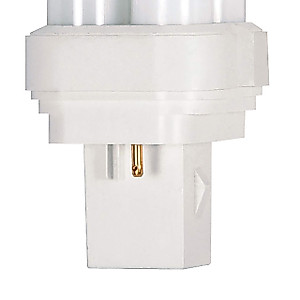 Satco S6020 2700K 22-Watt GX32D-2 Base T5 Quad 2-Pin Tube for Magnetic Ballasts, White