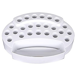 ArtBin 6974AG Desktop Accessory Storage with 24 Slots, [1] Art & Craft Organizer, White