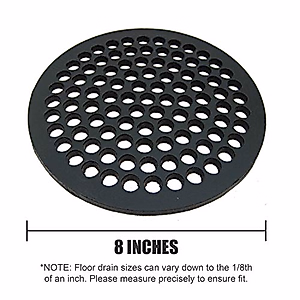 Sioux Chief 8" Cast Iron Floor Drain Strainer 846-S17PK (Sioux Chief - 846-S17PK)