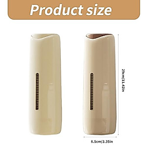 ZHIZHOUNEY Modern Wall Mounted Cup Dispenser Multipurpose Wall Mounted Cup Organizers Sturdy Cup Container for Household Use