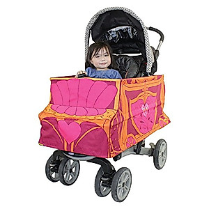 Princess Carriage Costume Turns Stroller Into A Baby, Toddler Ride On Car Toy