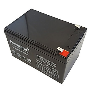 PowerStar repalcement Battery for RBC4 RBC 4 Battery Pack Compatible with APC UPS BackUPS Pro 650M 650 BK650 BP650 BE650 UB12120